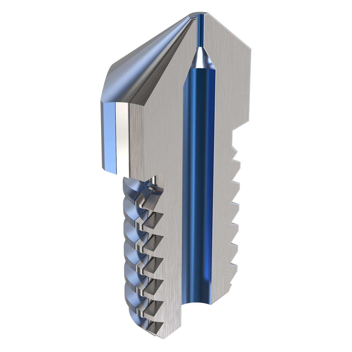 M2 High Speed Steel Plated Nozzles — Microswiss