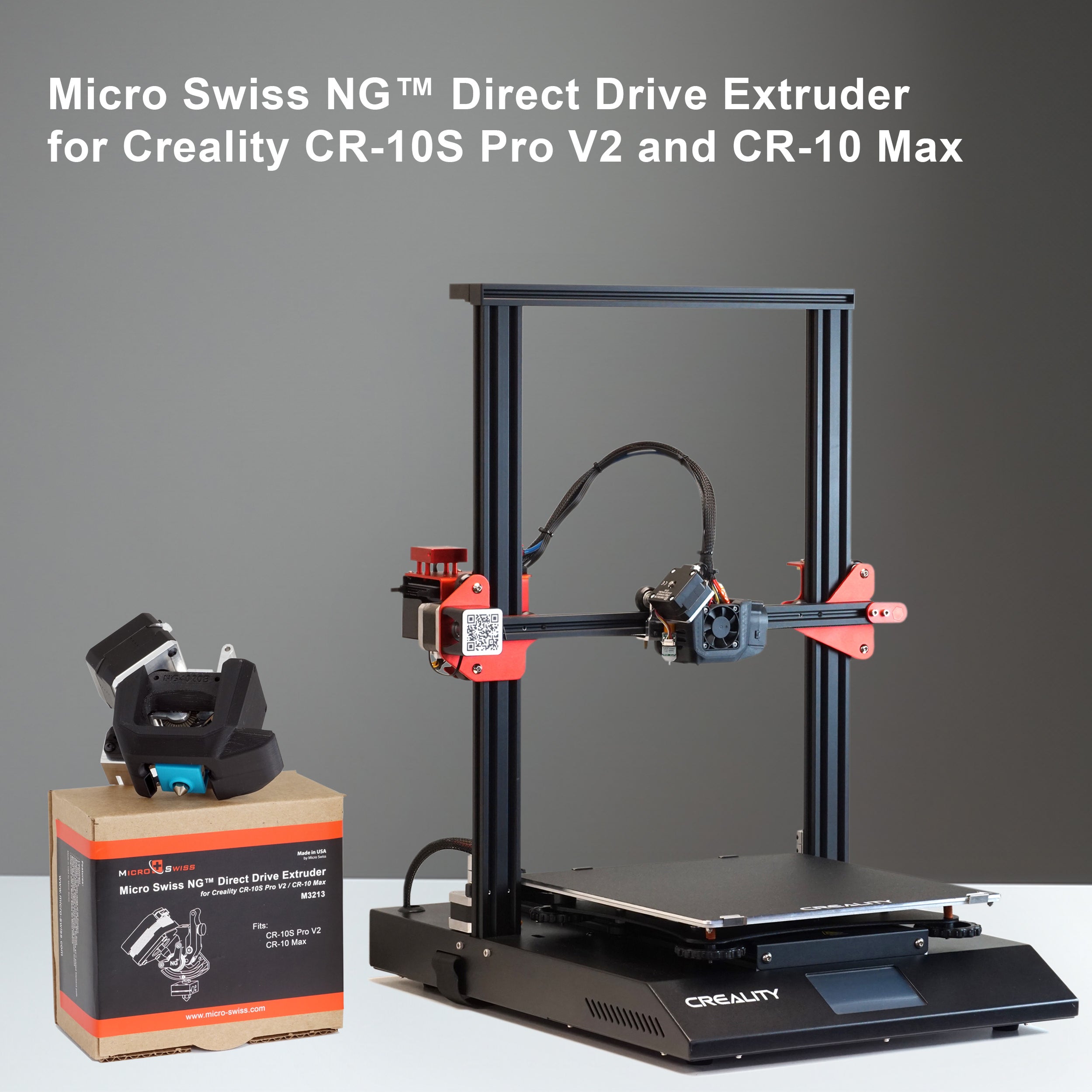 Micro Swiss NG™ Direct Drive Extruder for Creality CR-10S Pro V2 and C — Microswiss